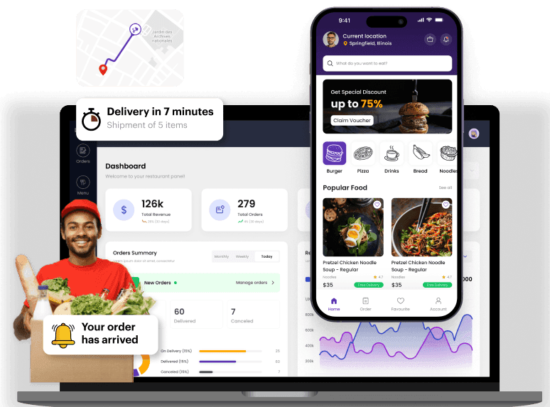 Best Online Food Delivery App Development Company | Costing and Solutions